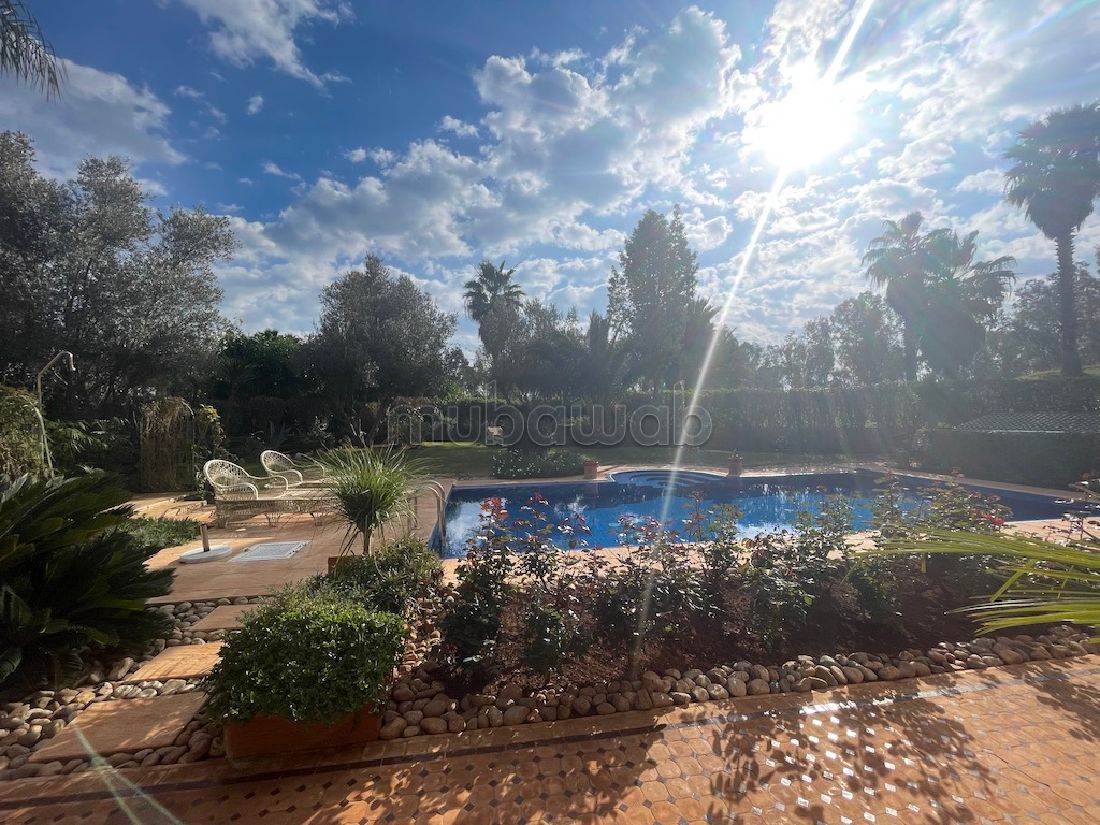 Benslimane royal golf vente villa piscine vue golf - Mubawab