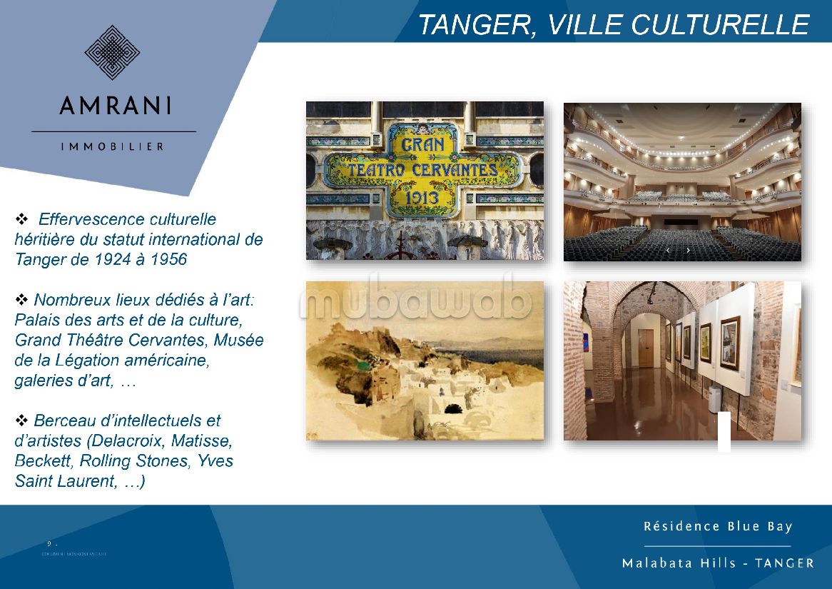 Malabata Hills Appartement Haut Standing 91 m² - Mubawab