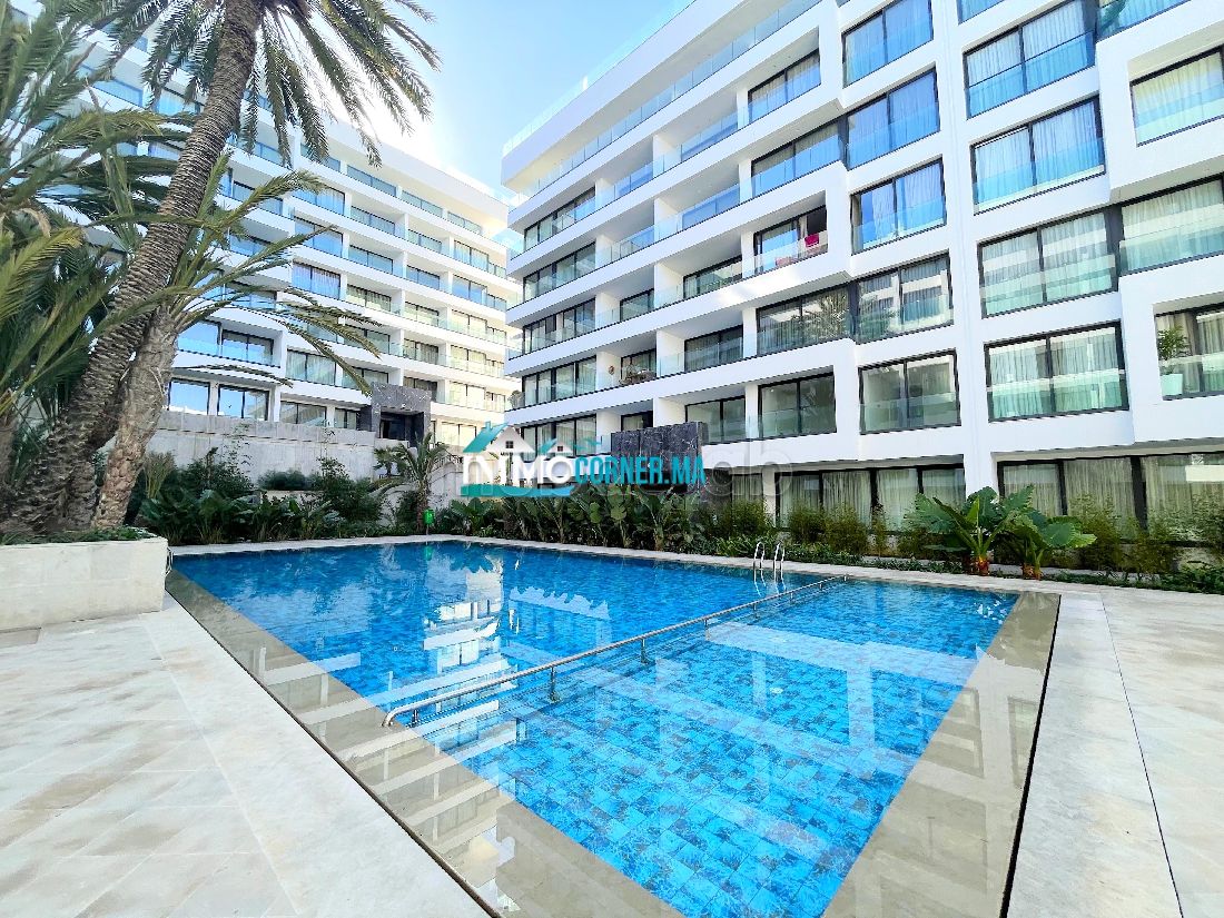 Superbe appartement à vendre à malabata dans un complexe avec piscine ...